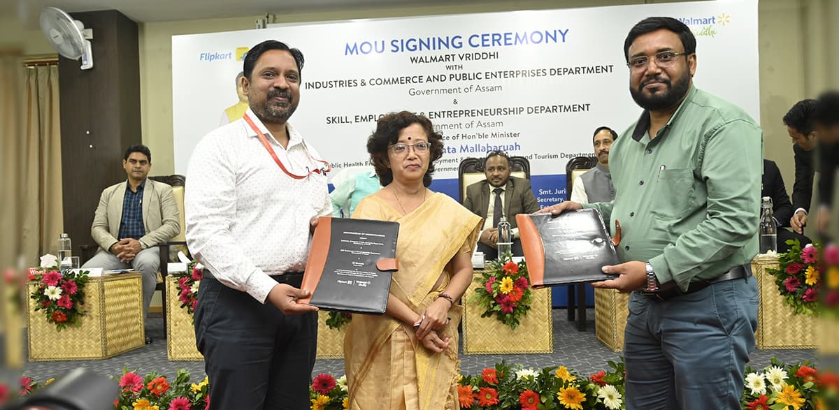 Walmart and Flipkart Announce MoU with Government of Assam to Build a ...
